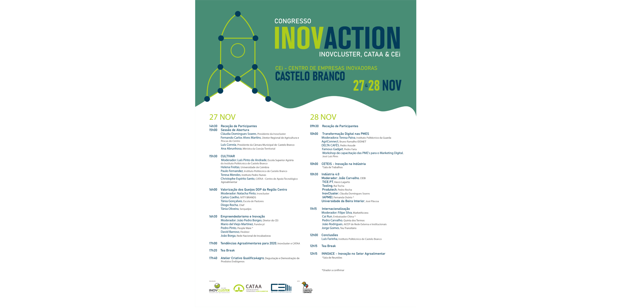 CONGRESSO INOVACTION - 27 e 28 de Novembro - MJCondessa
